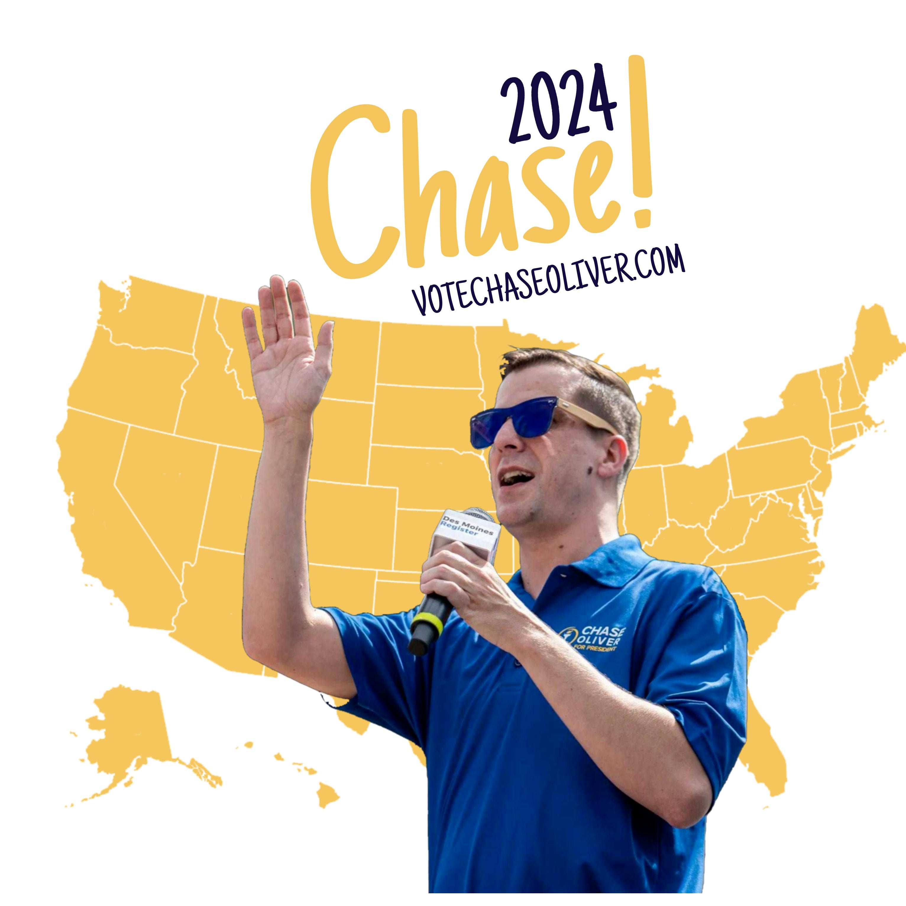Chase Oliver For President Fan Club – Proud Libertarian